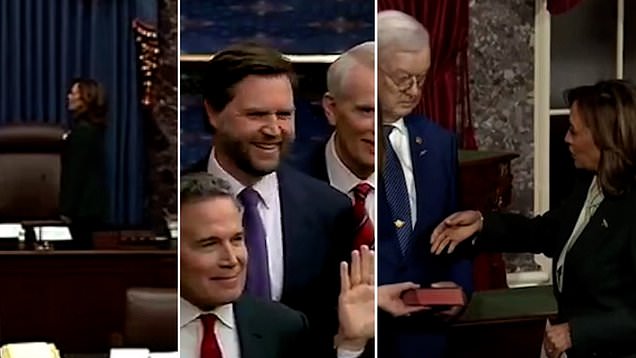 A Kamala flub, a snub, and JD Vance snickers: Senate awkward moments