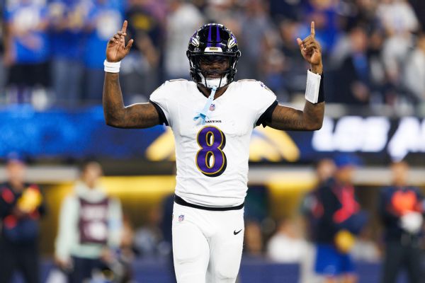 Ravens listed as 20-point favorites vs. Browns