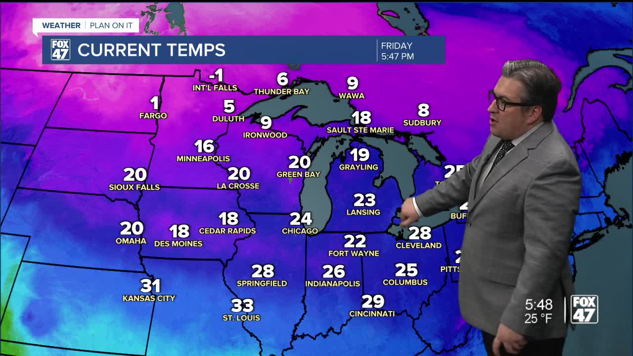 Fox 47 Evening Forecast - 1/3/2025