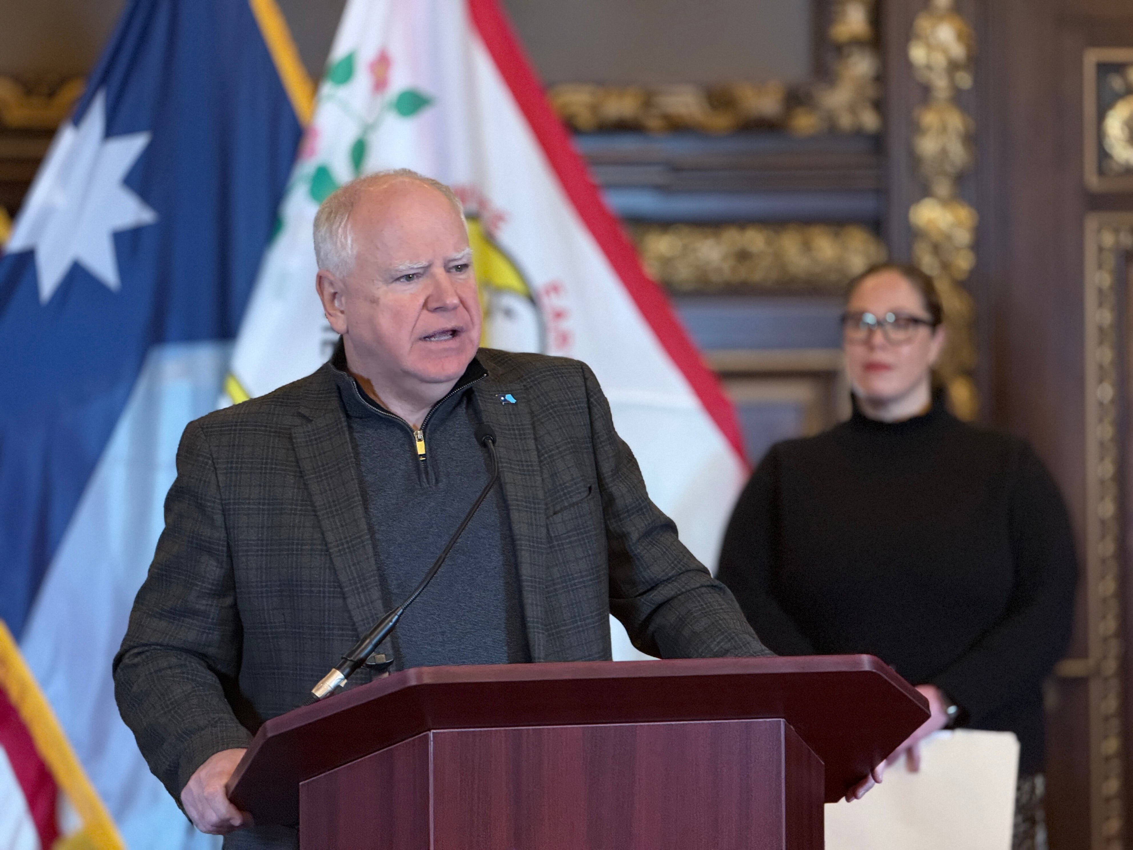 Governor Tim Walz declares peacetime emergency in response to wildfires