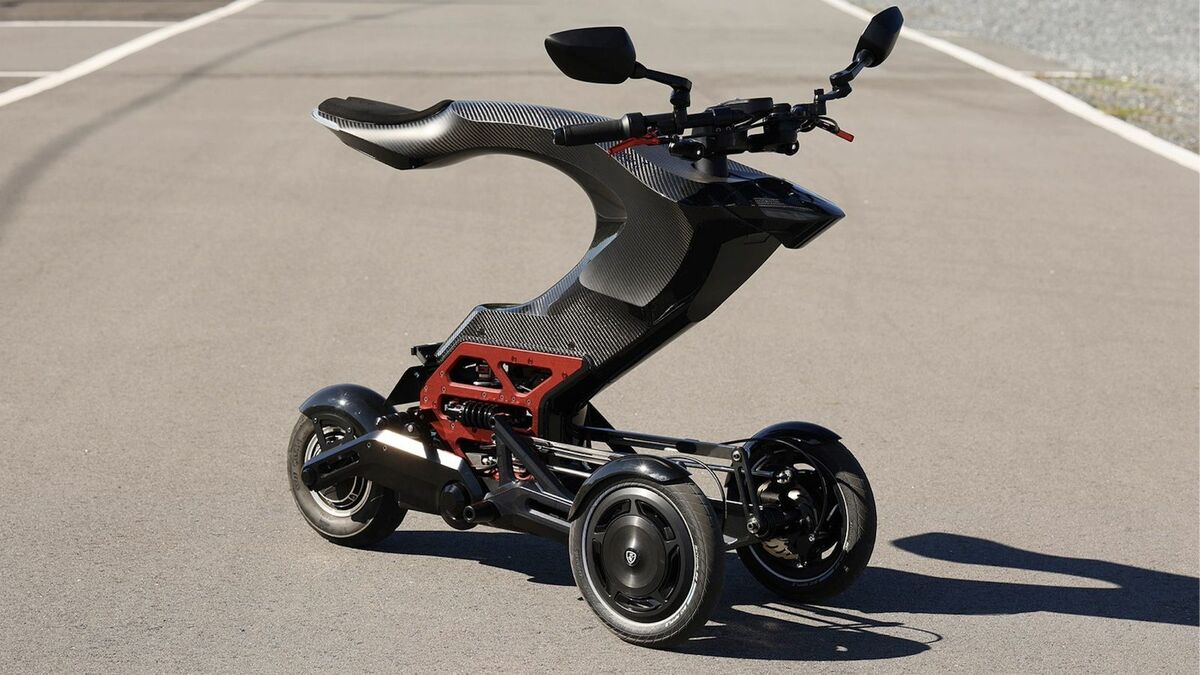 ｢前2輪｣のユニークな形状で走るRaptorの可能性 街中の走行で快適かつ安全な移動手段を追求