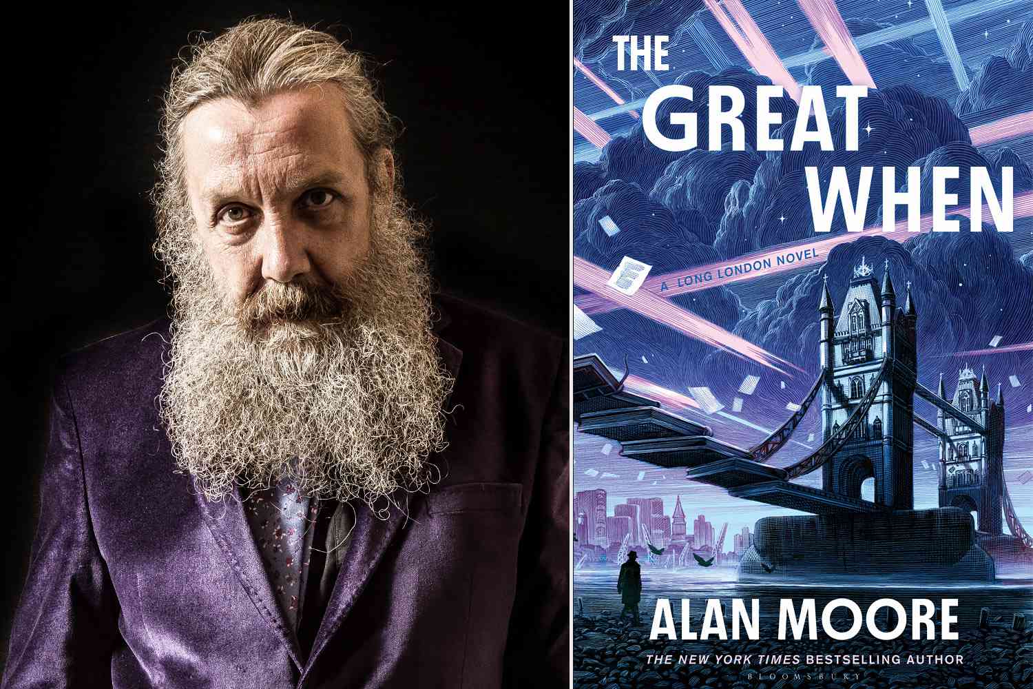 How Alan Moore’s new novel builds on his iconic comics