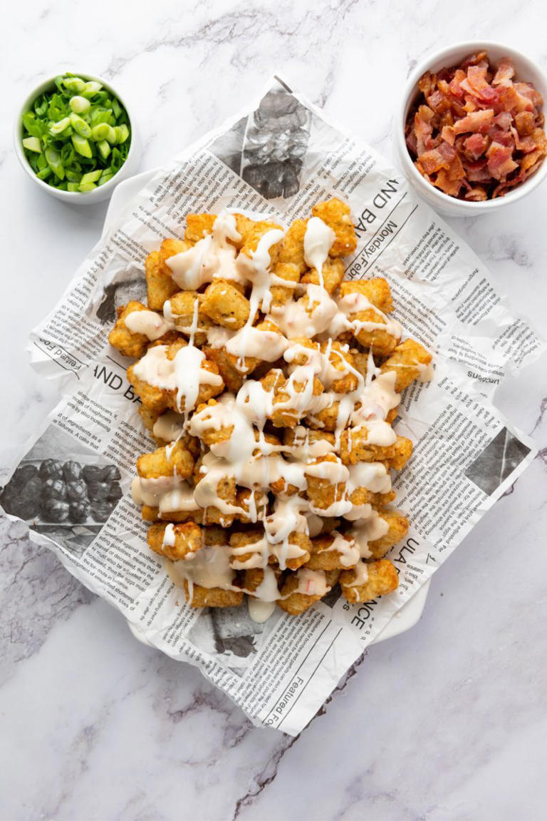 Loaded tater tots