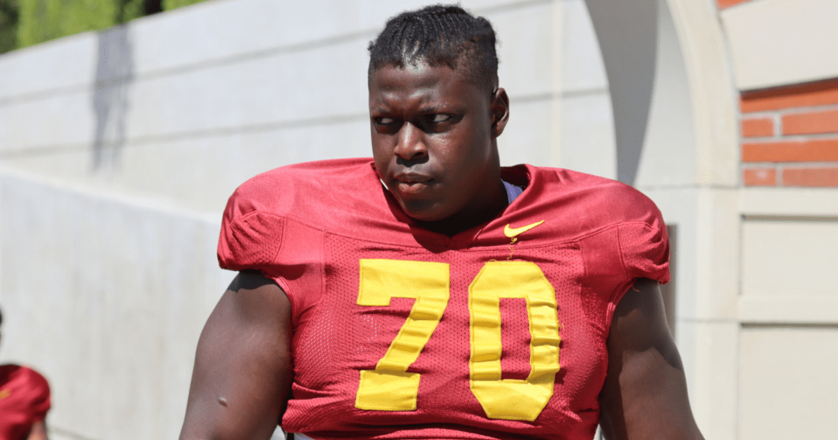 USC OL Emmanuel Pregnon enters NCAA Transfer Portal