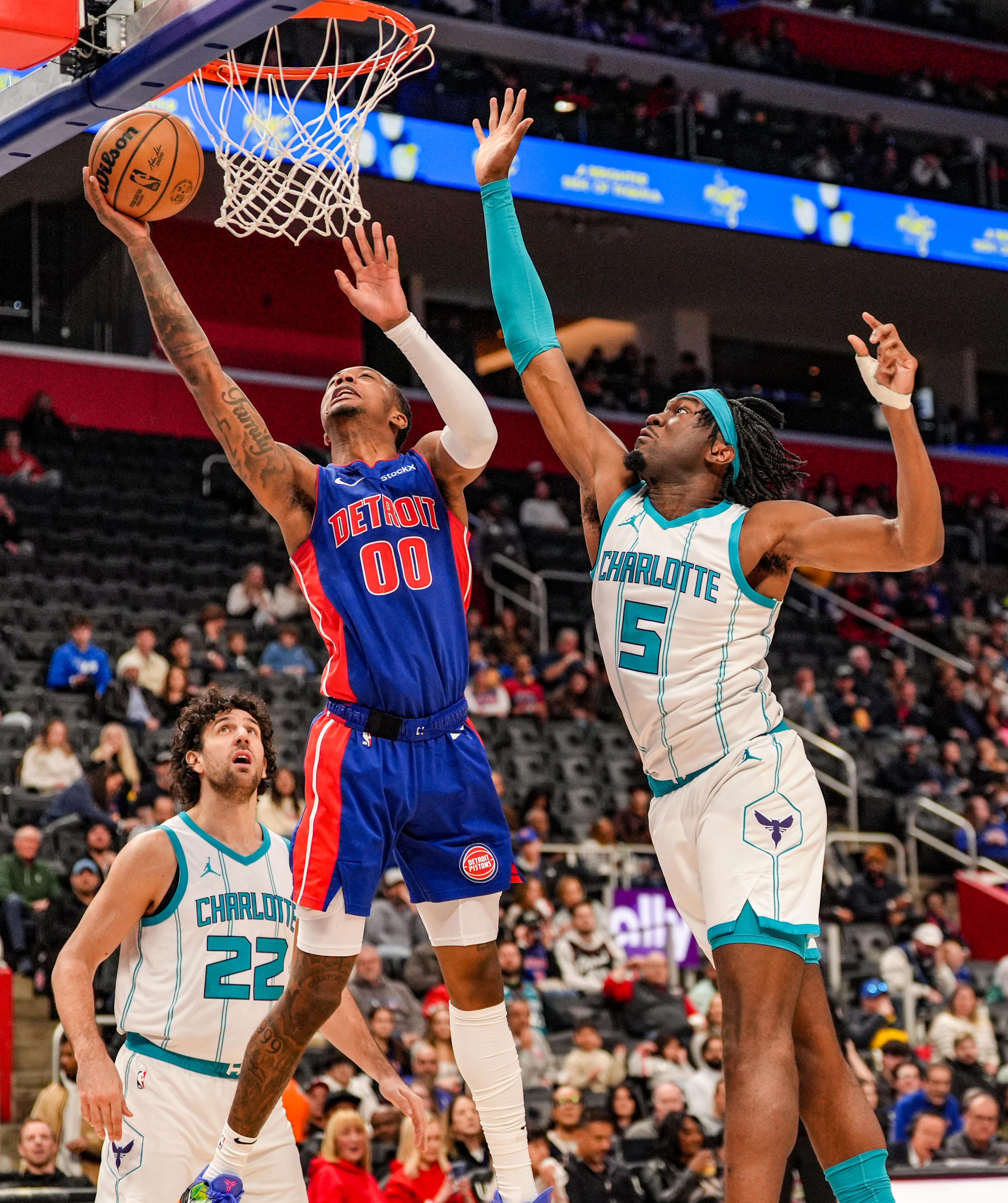 Detroit Pistons sting Charlotte Hornets, 98-94, in first game without ...