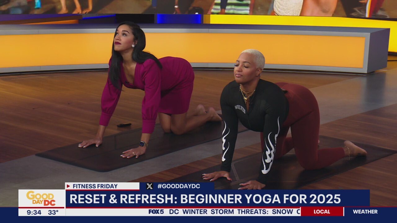 Reset & refresh: Beginner yoga for 2025
