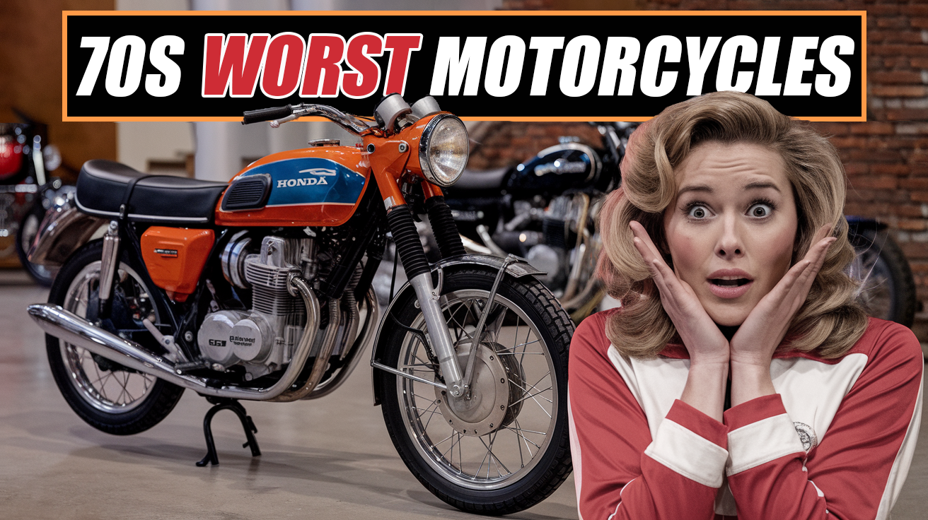 13 of the Worst Motorcycles of the 1970s Only Gearheads Will Recognize