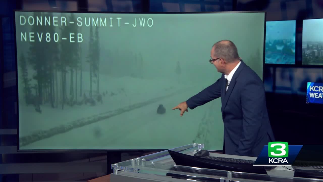 Northern California snow updates | Chain controls go up on I-80 on Friday