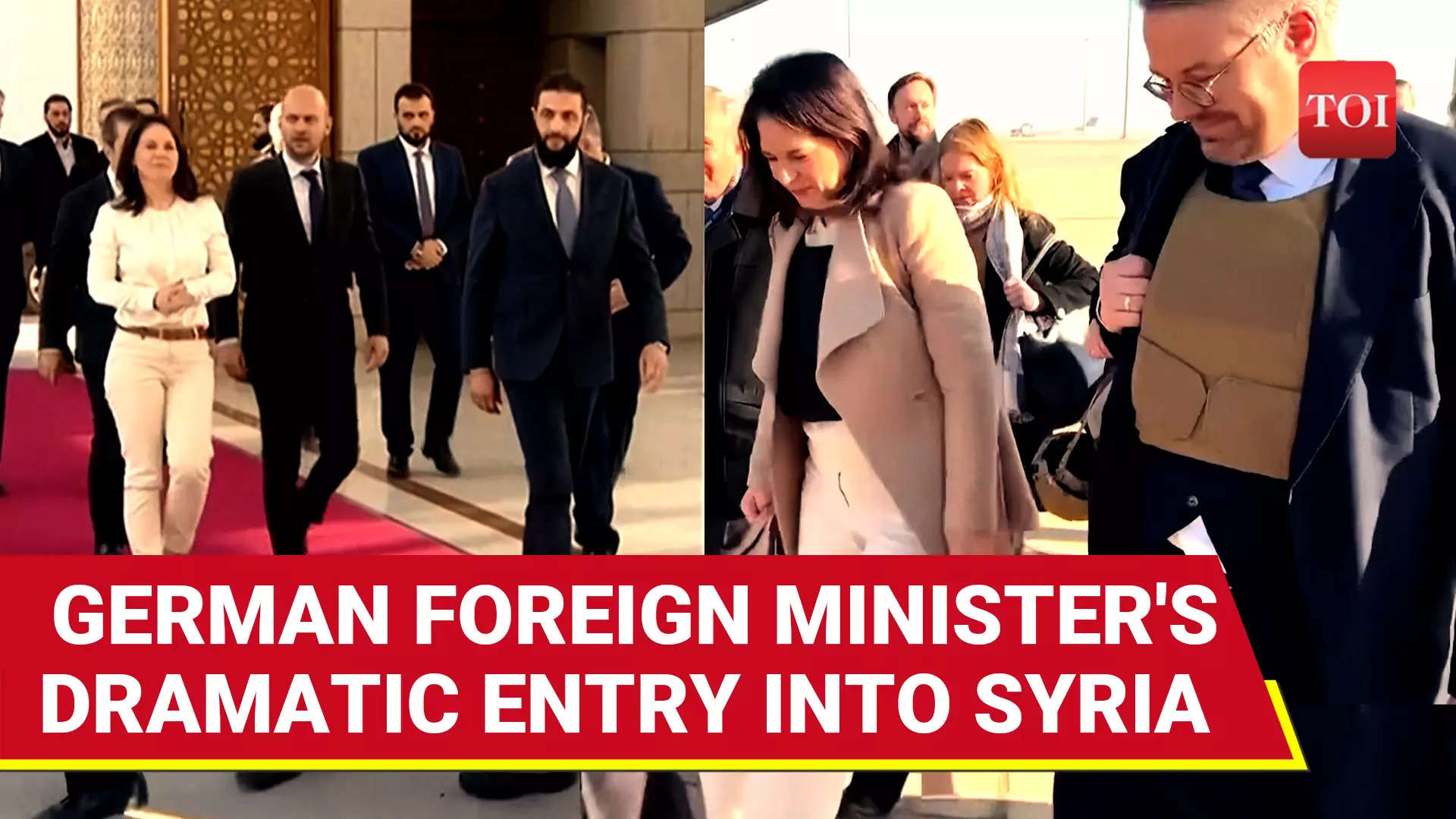 'No Handshake Please': German FM's Dramatic Syria Entry In Bullet-Proof ...