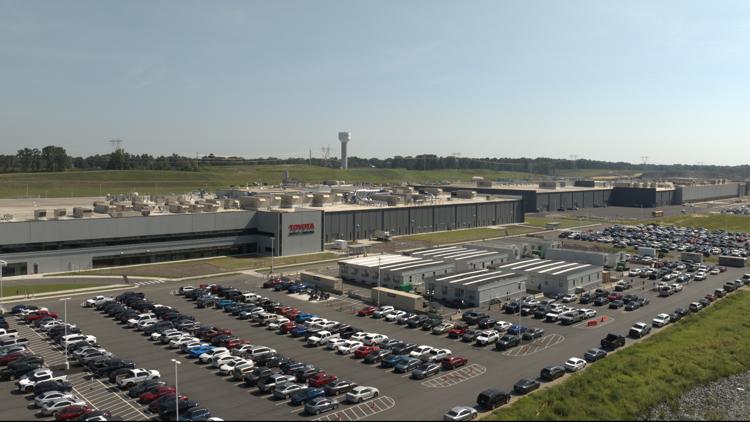 Toyota battery manufacturing plant shares progress before production begins