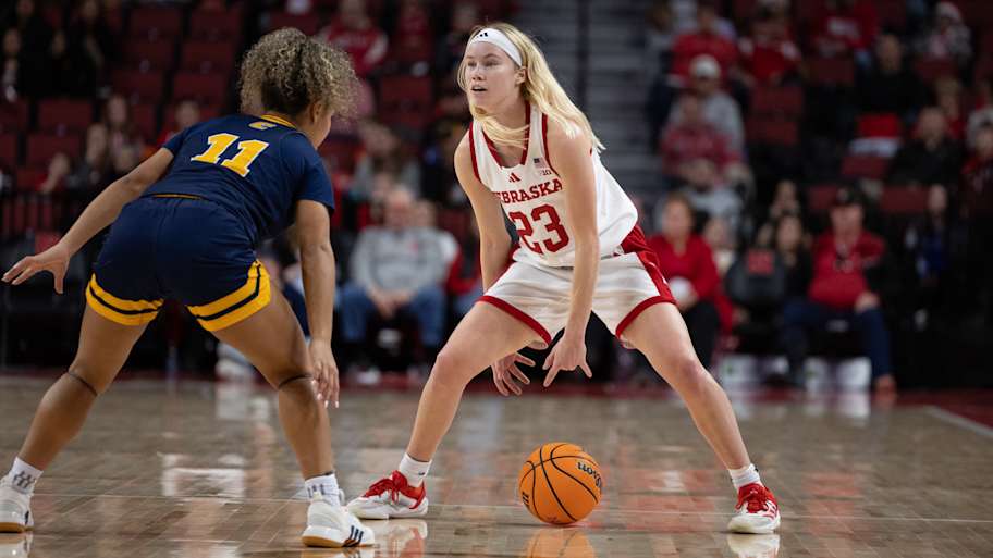 Nebraska Women's Basketball's Britt Prince Claims Jordan Larson Award