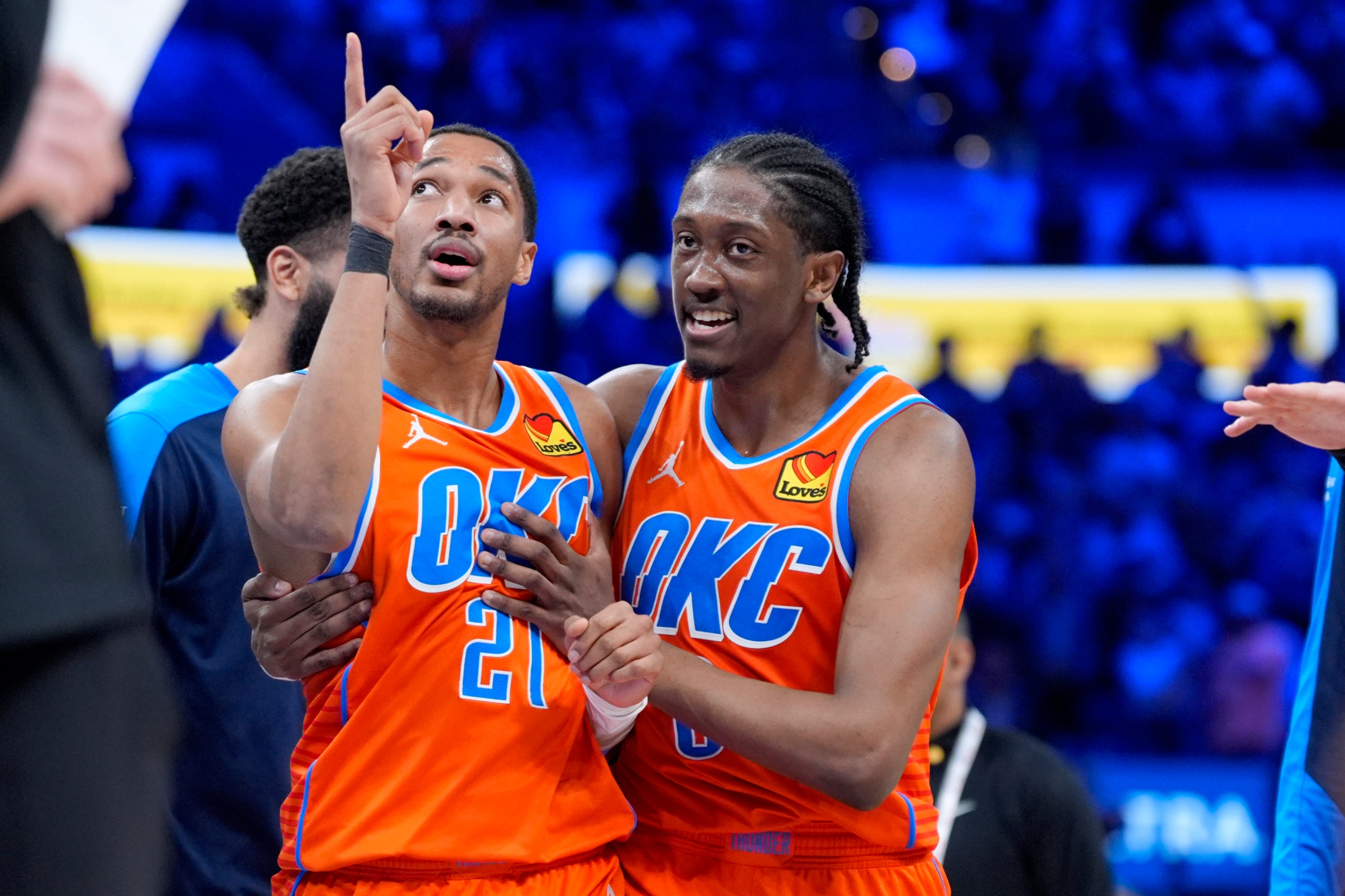 Aaron Wiggins fuels OKC Thunder rally past Knicks for team-record 14th ...
