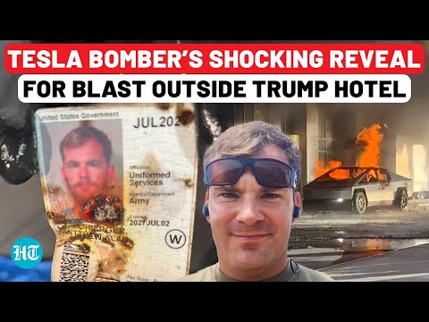 'America Is Terminally Ill...': Soldier Who Blew Up Cybertruck At Trump ...