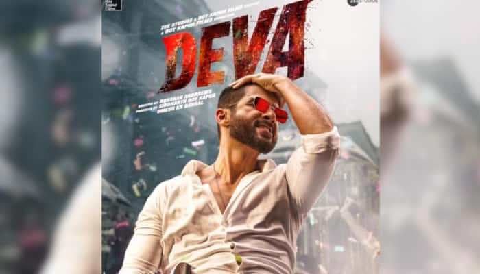 Deva New Poster: Shahid Kapoor's Brings The Heat With His Raw Swag