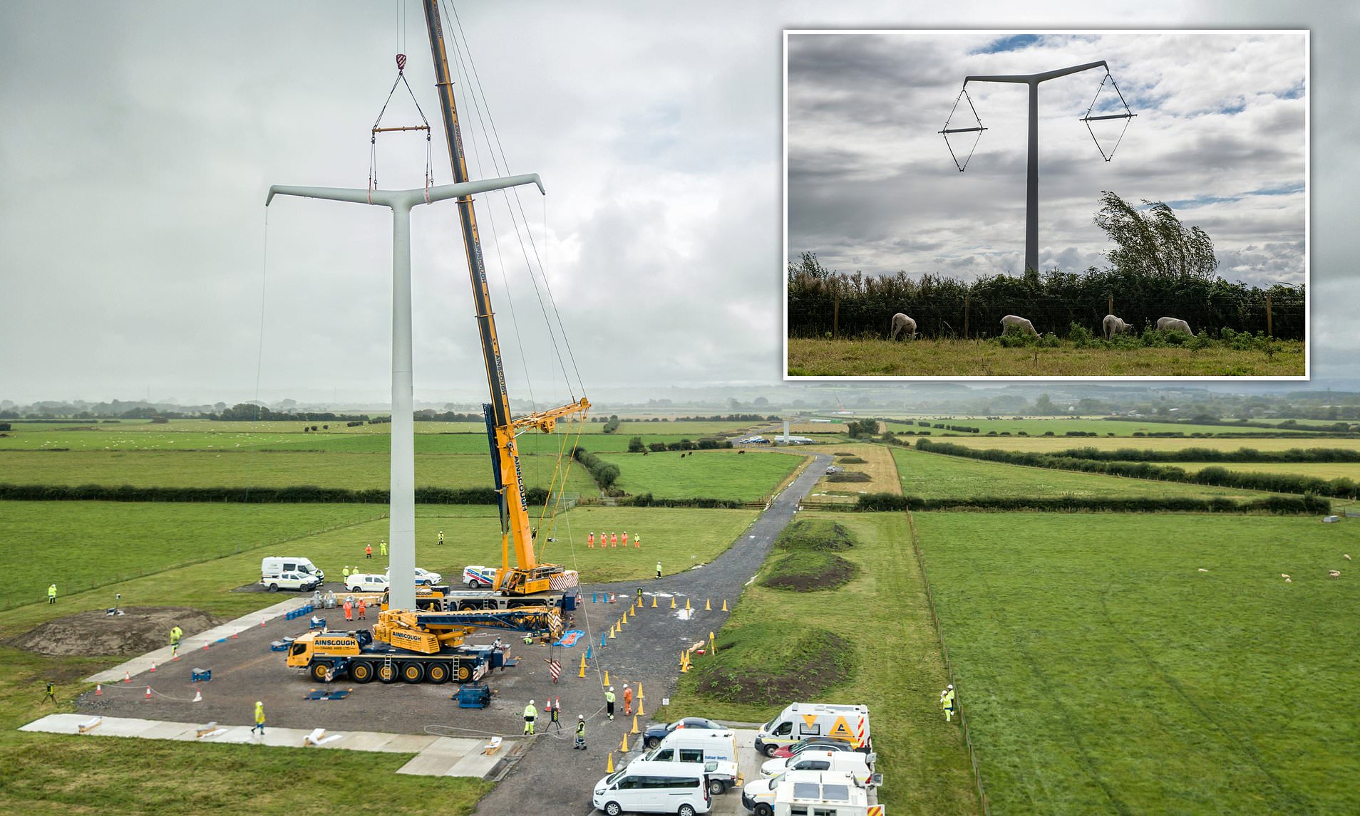National Grid abandons £17m pylons project because they are too noisy