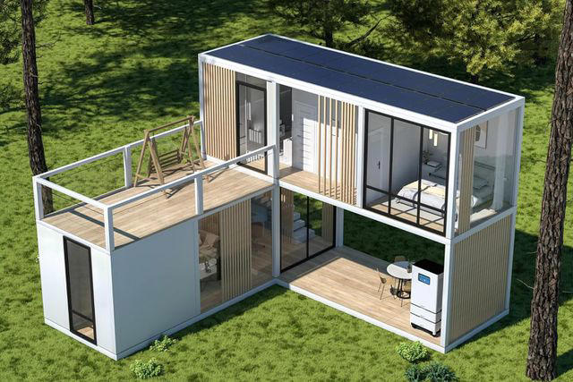 This Amazon Tiny House Has 4 Bedrooms Plus a Large Outdoor Deck — and ...
