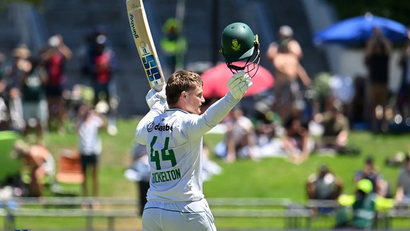 More history for Rickelton as he records a rare double century