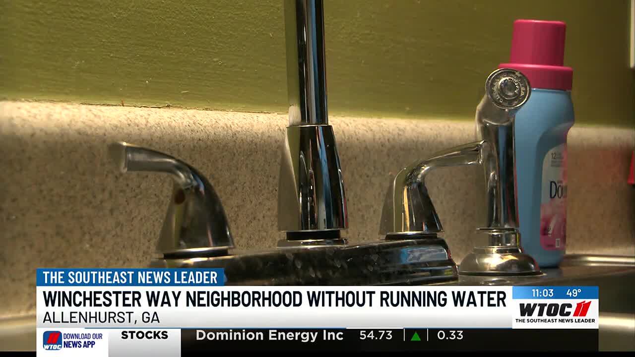 Allenhurst neighborhood heads into weekend with no water