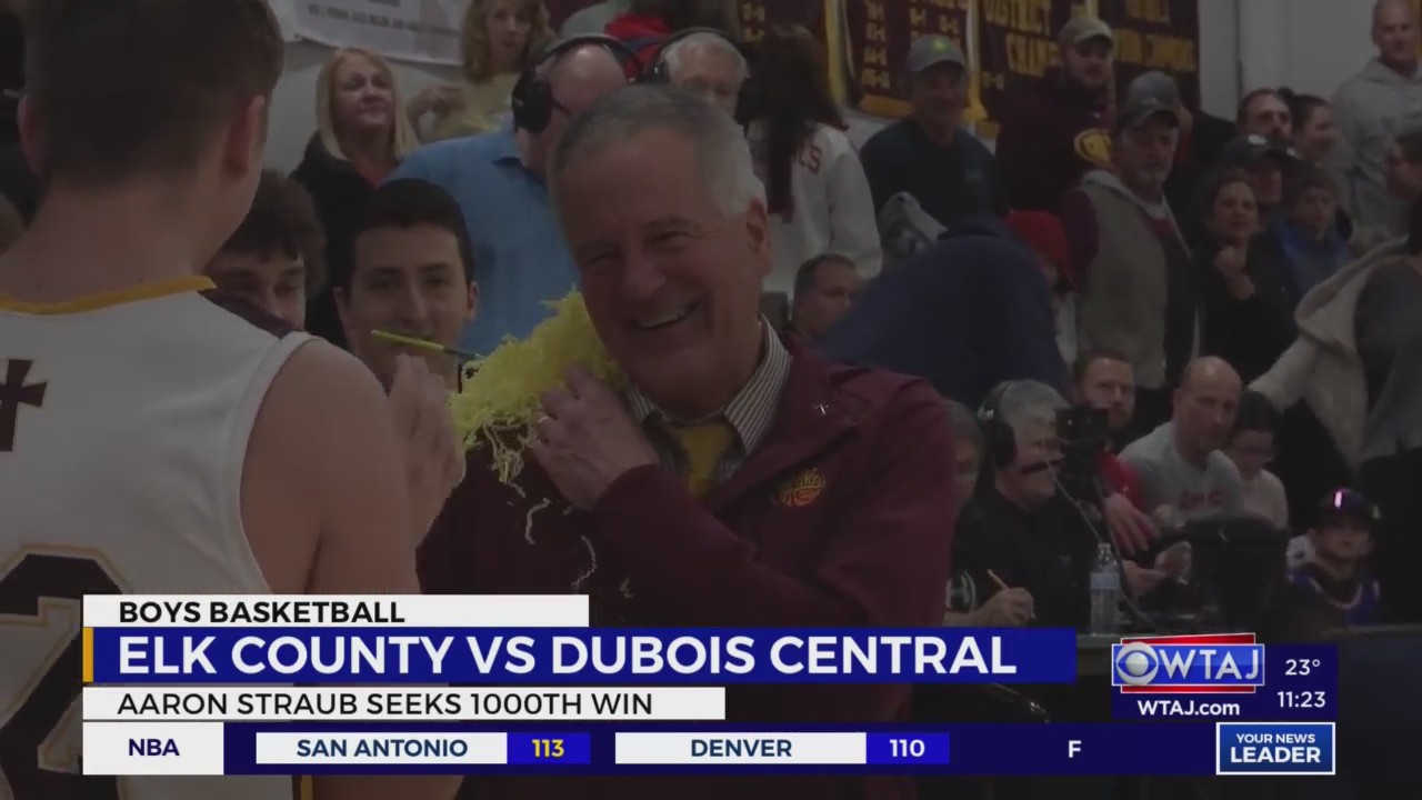 Elk County Catholic's Aaron Straub wins 1,000th career game