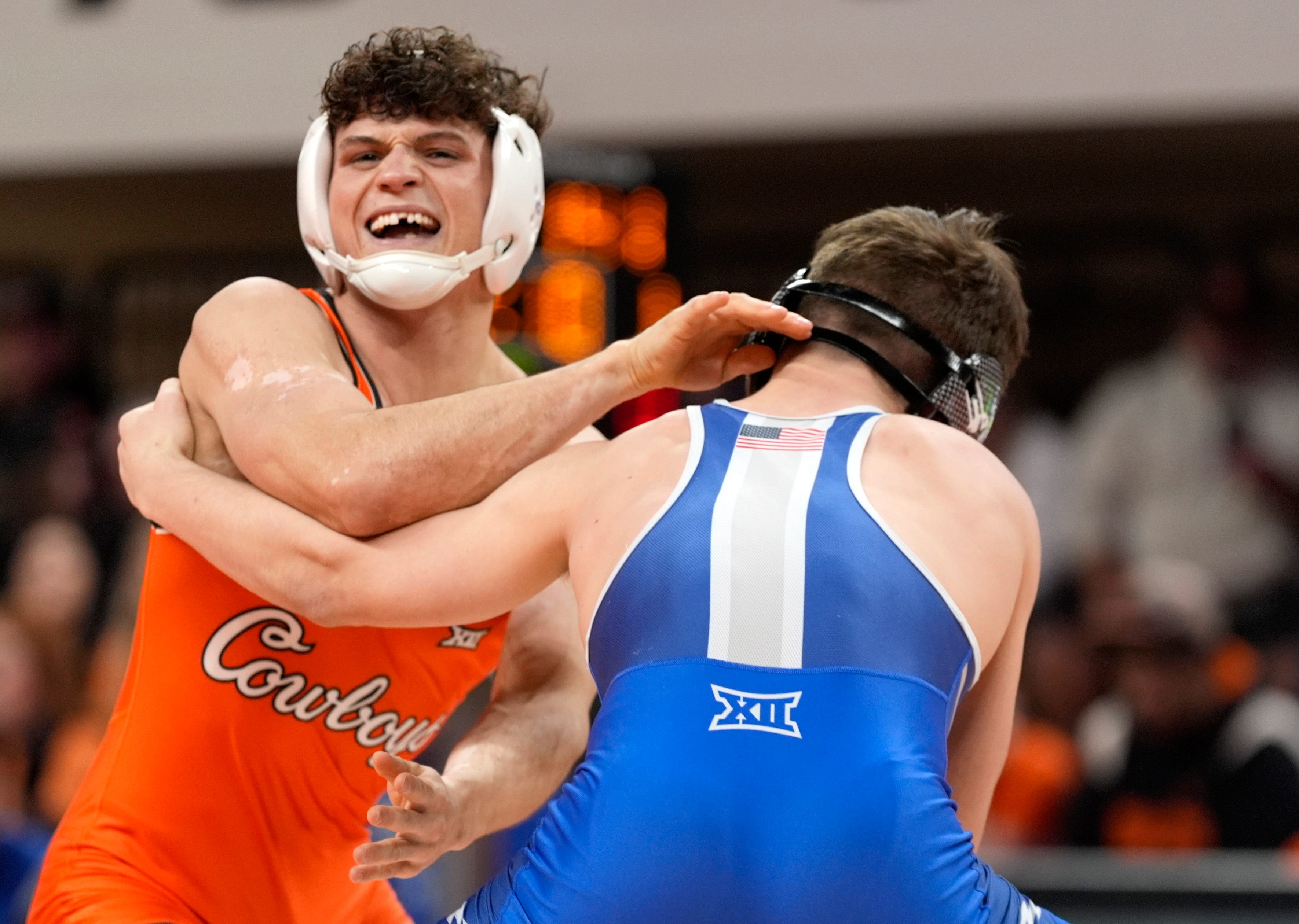 Oklahoma State wrestler Tagen Jamison's toughness has been on display ...