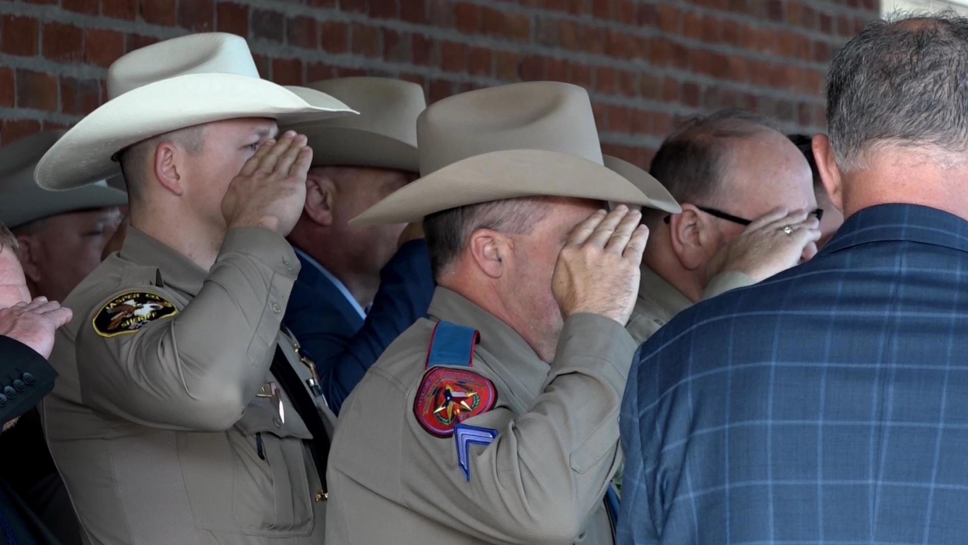 Texas Deputy Lesley Jo Wade is laid to rest Texas Deputy Lesley Jo Wade is laid to rest