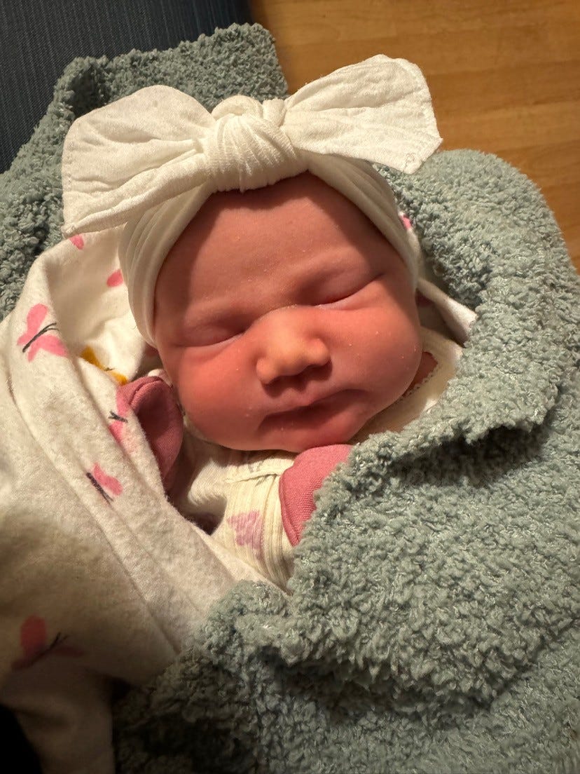 Meet Wrenly Sage Magee, the first baby born at RiverBend in 2025