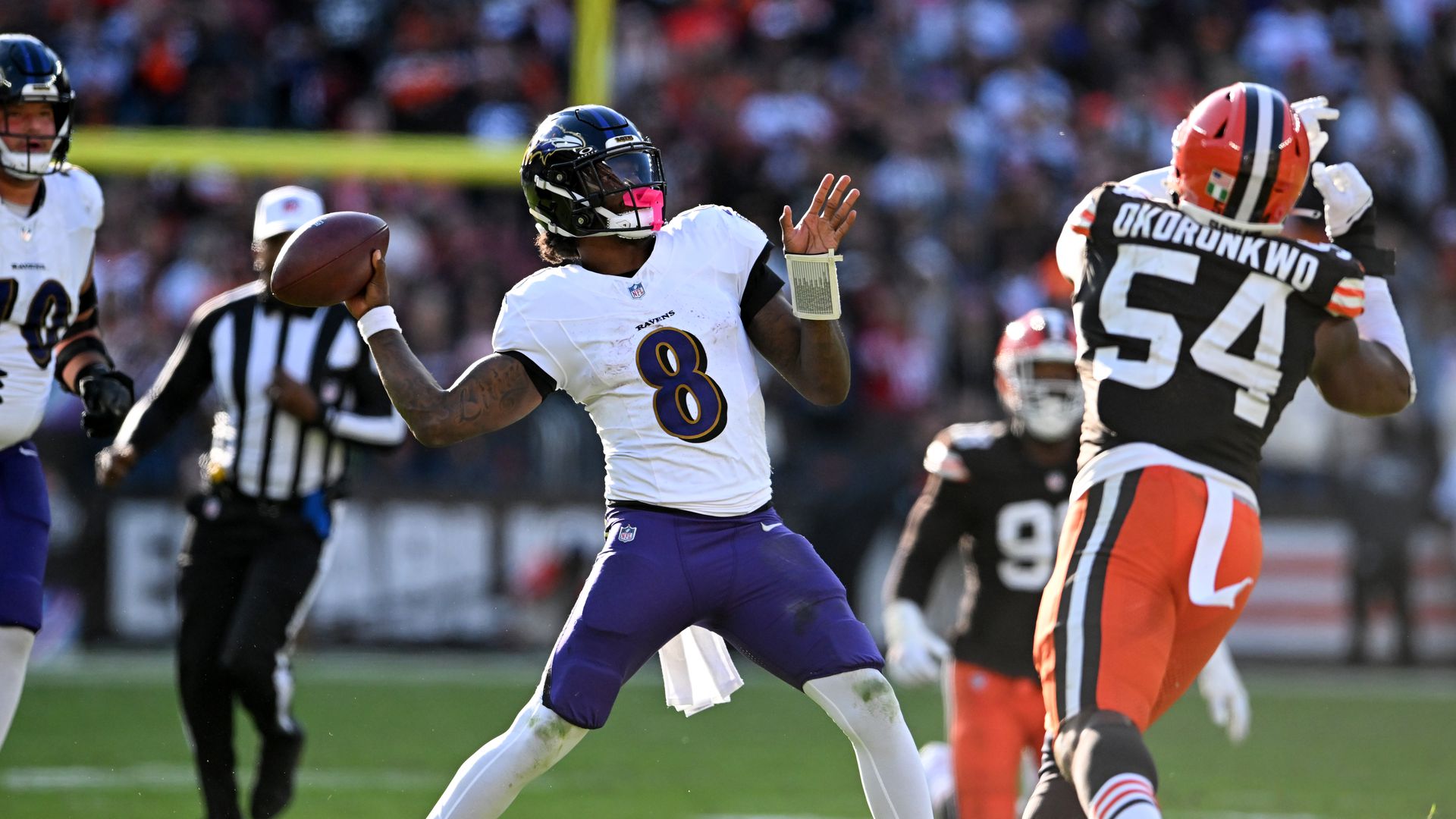 Browns vs. Ravens live updates: Cleveland offense giving away more ...