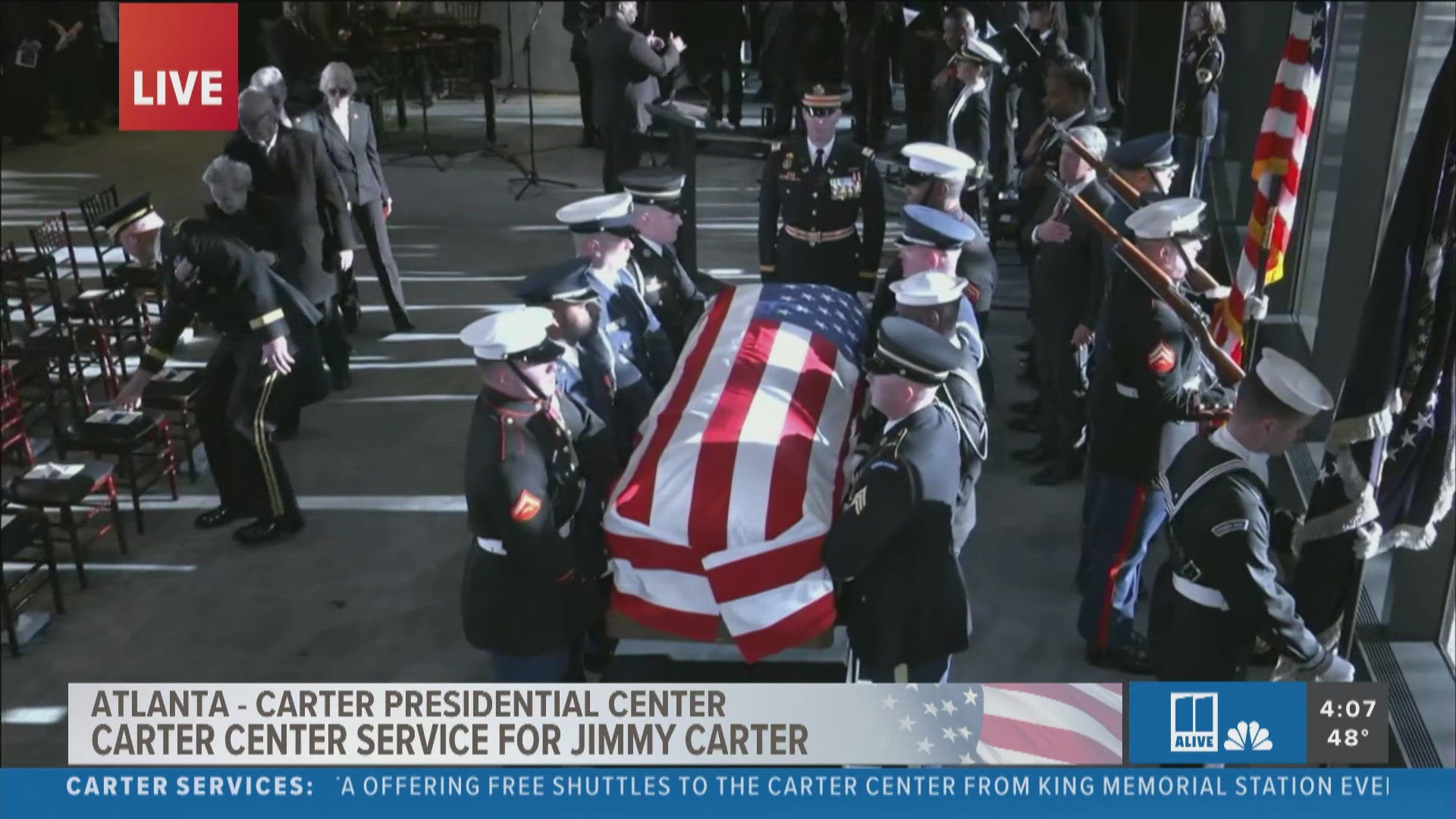 Honoring the life, legacy of Jimmy Carter | The Carter Center service