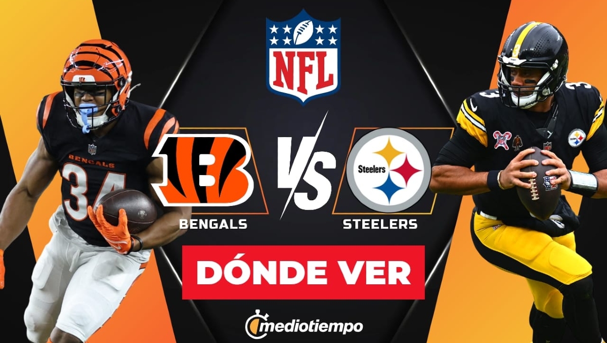 Steelers vs Bengals EN VIVO. Partido HOY de la NFL 2025 ONLINE