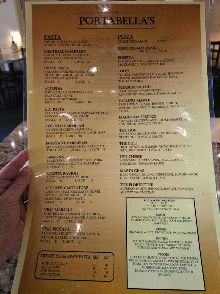 Portabella's Italian Restaurant - Foley