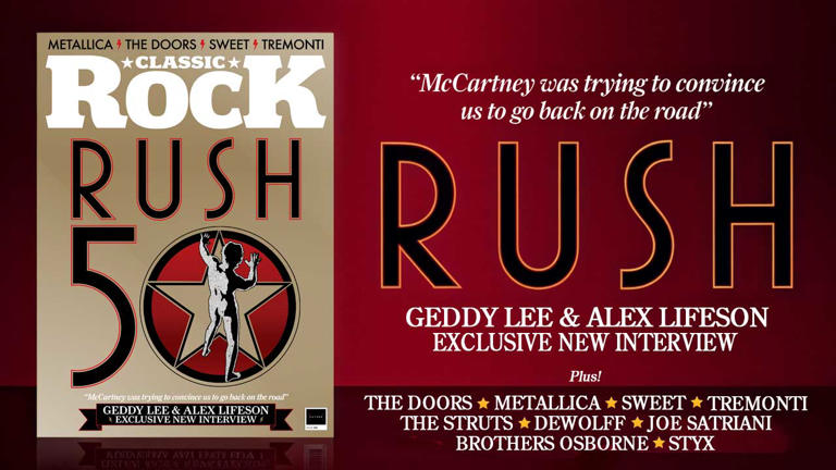 Alex Lifeson and Geddy are jamming together – but they have no plans to ...