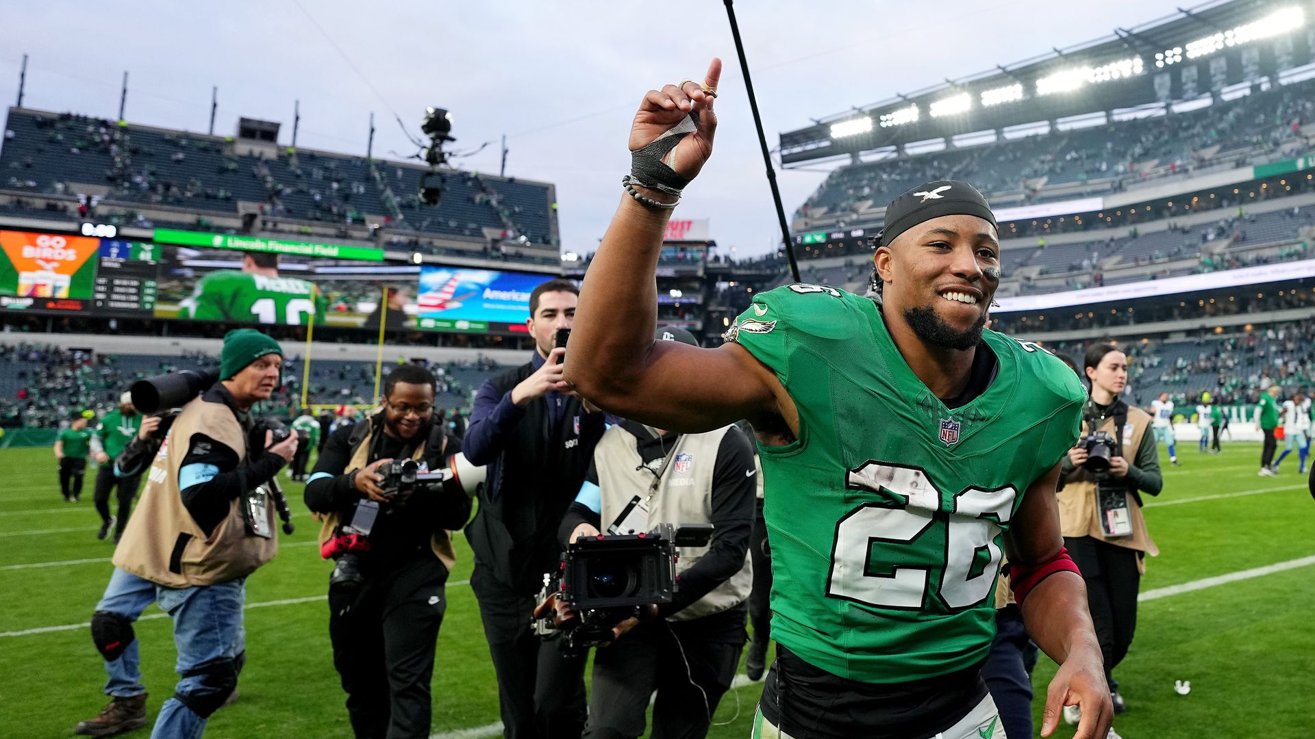 The Eagles owe Saquon Barkley a Super Bowl ring