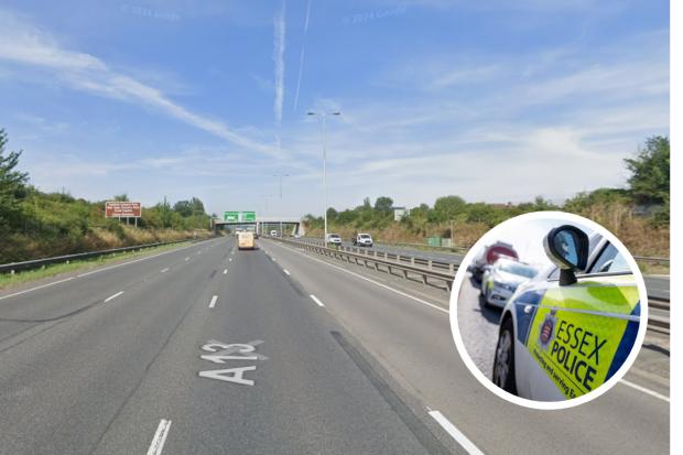 Police issue update as A13 reopens after crash partially closed road
