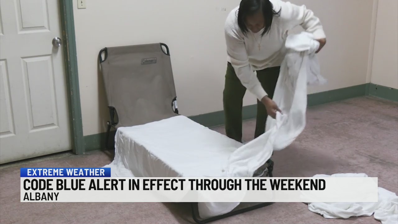 Code Blue alert in affect throughout the weekend