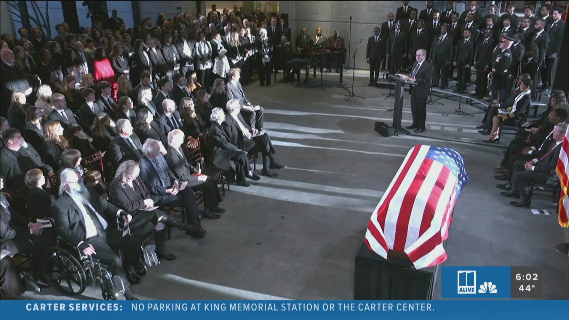 Jimmy Carter lies in repose, recap of funeral service | Team coverage