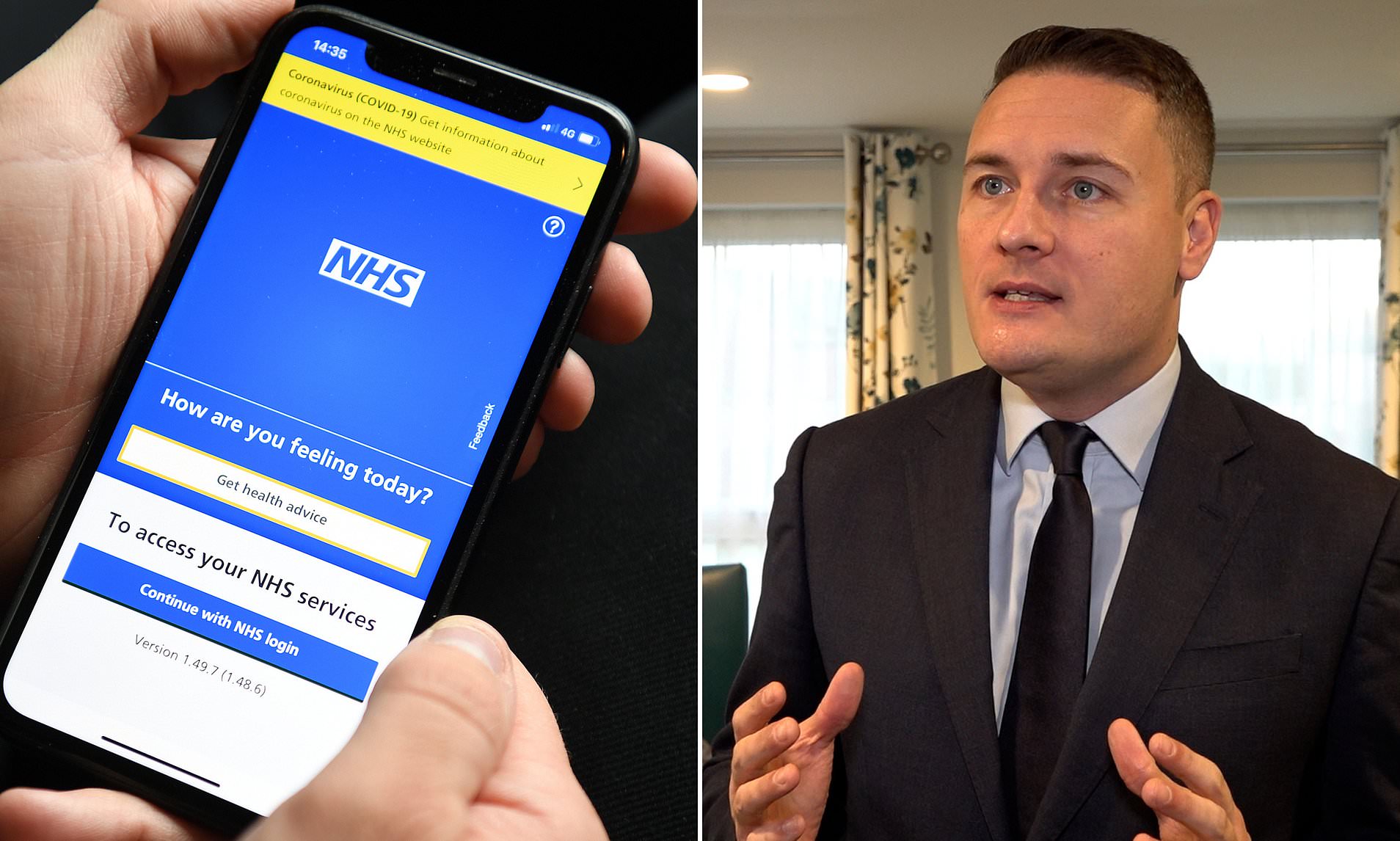 Wes Streeting set to unveil 'revolutionary' NHS app