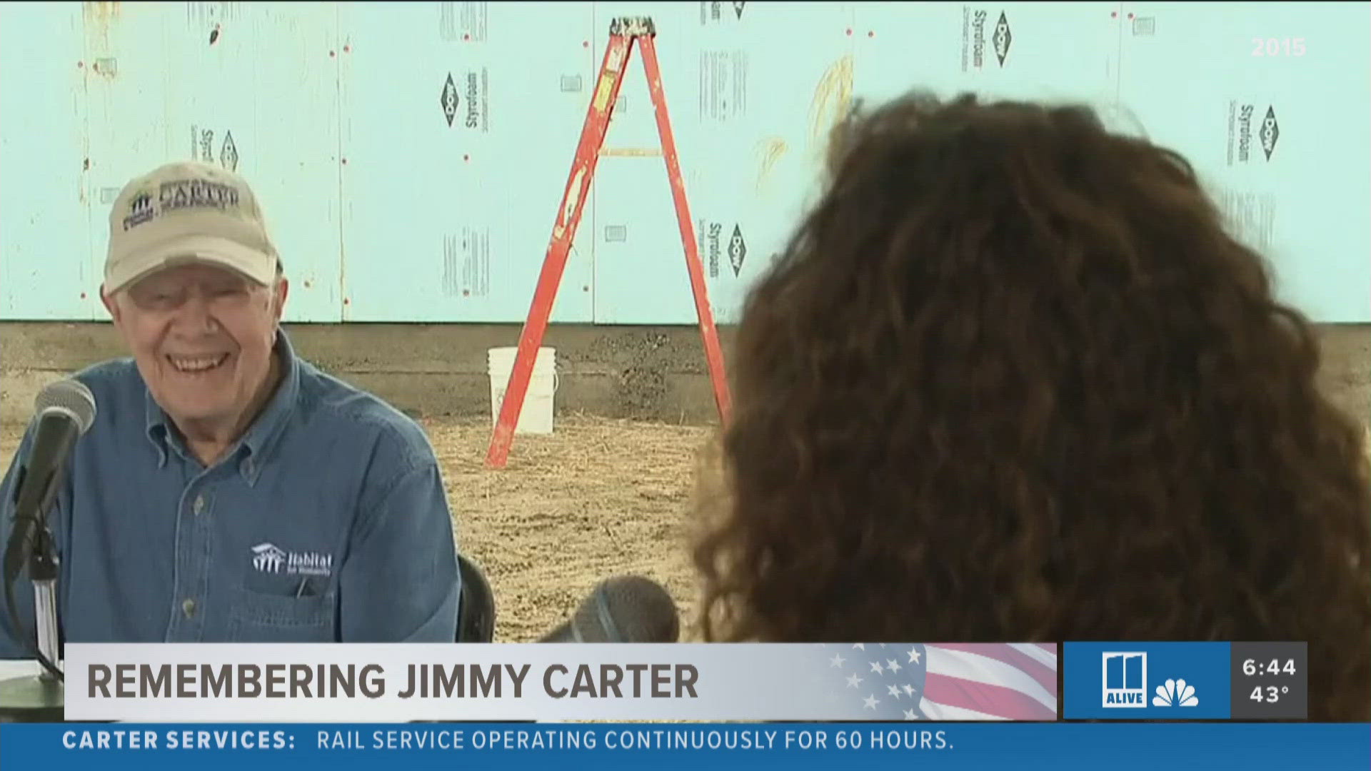 Former 11Alive anchor Brenda Wood talks about interviewing Jimmy Carter