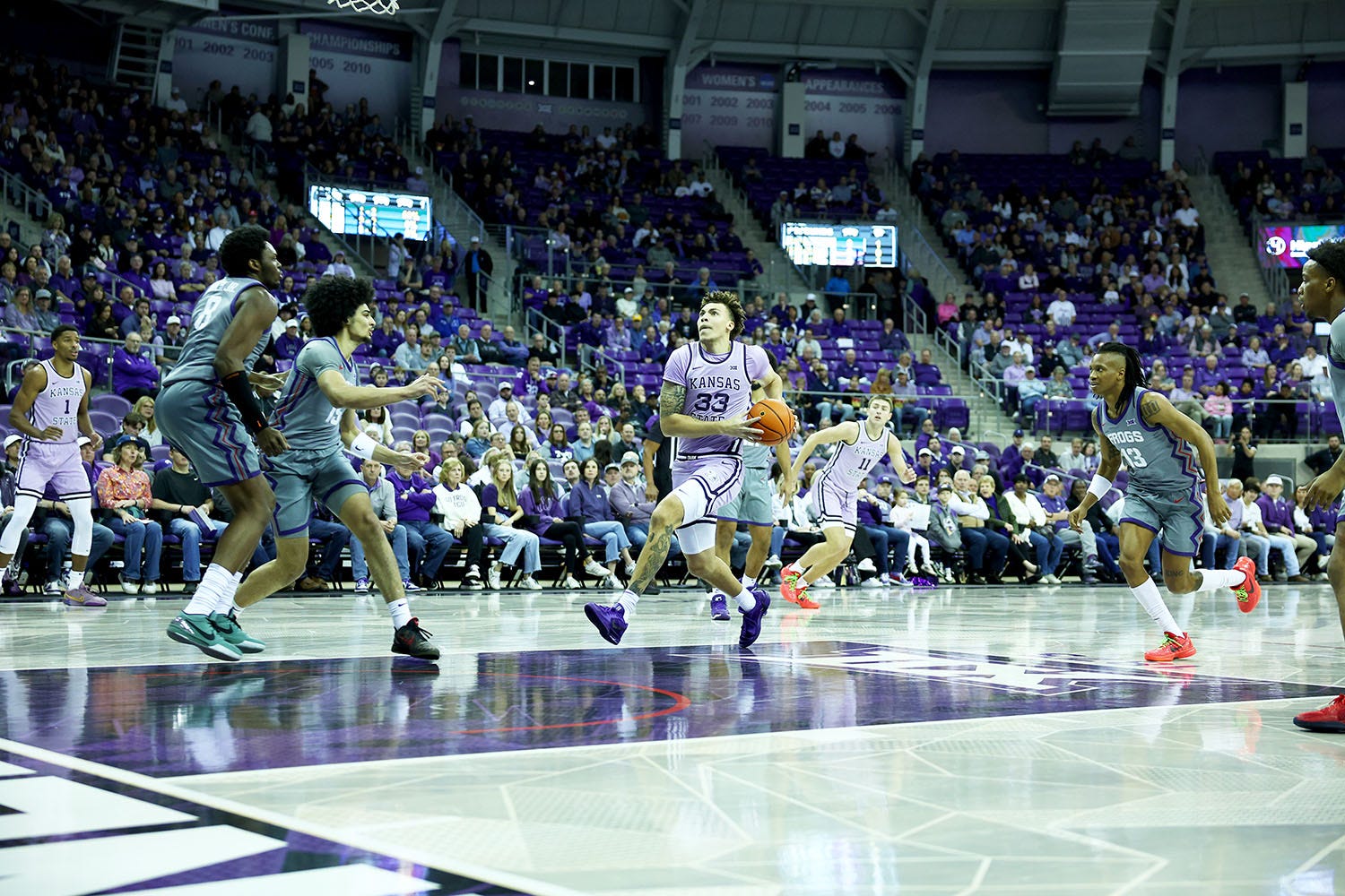 Kansas State basketball vs TCU recap: Wildcats blow late lead, lose ...