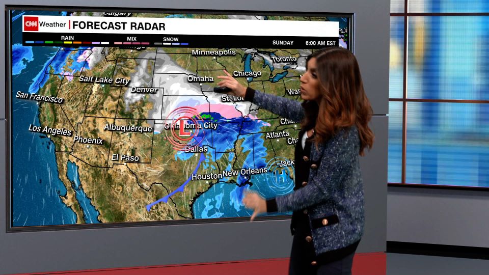 Elisa Raffa explains why winter storm is so ‘unique’
