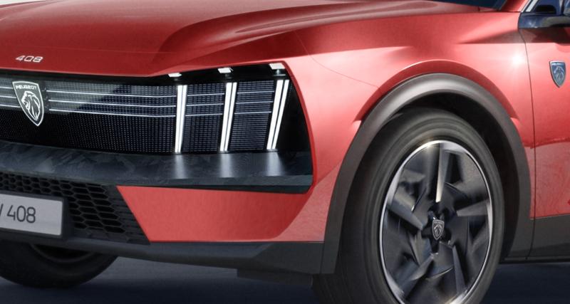Future Peugeot E-408 (2026) : un look radical et plus de 600 km d ...