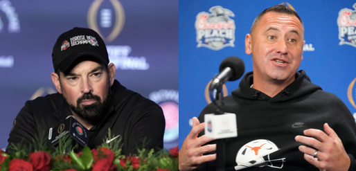 Ohio State's Ryan Day, Texas' Steve Sarkisian want to ride NFL-style ...