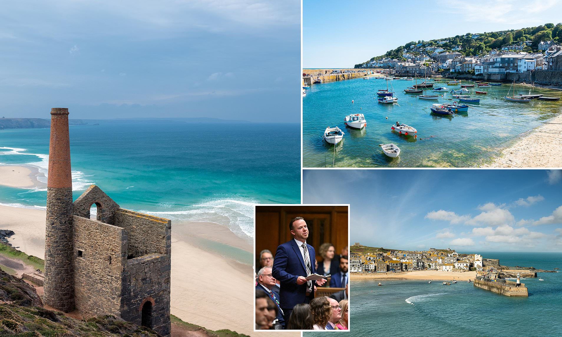 Freedom for Cornwall! MPs back Welsh-style devolution plan for duchy