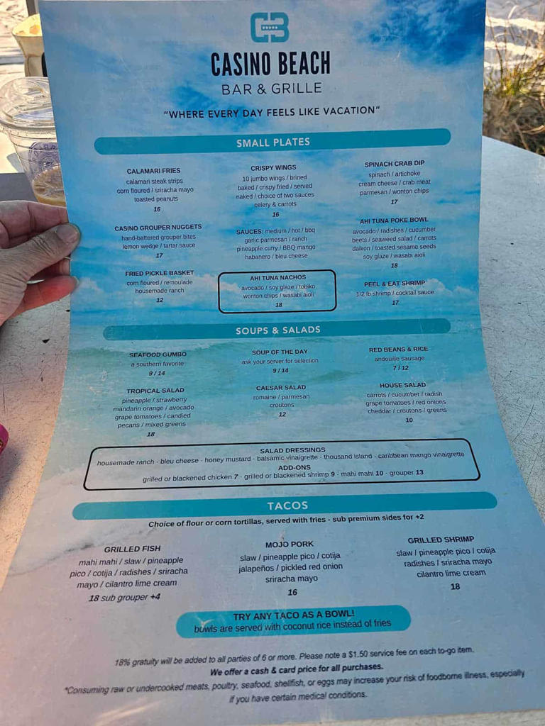 Casino Beach Bar & Grille: Pensacola Beach's best spot for Gulf views ...