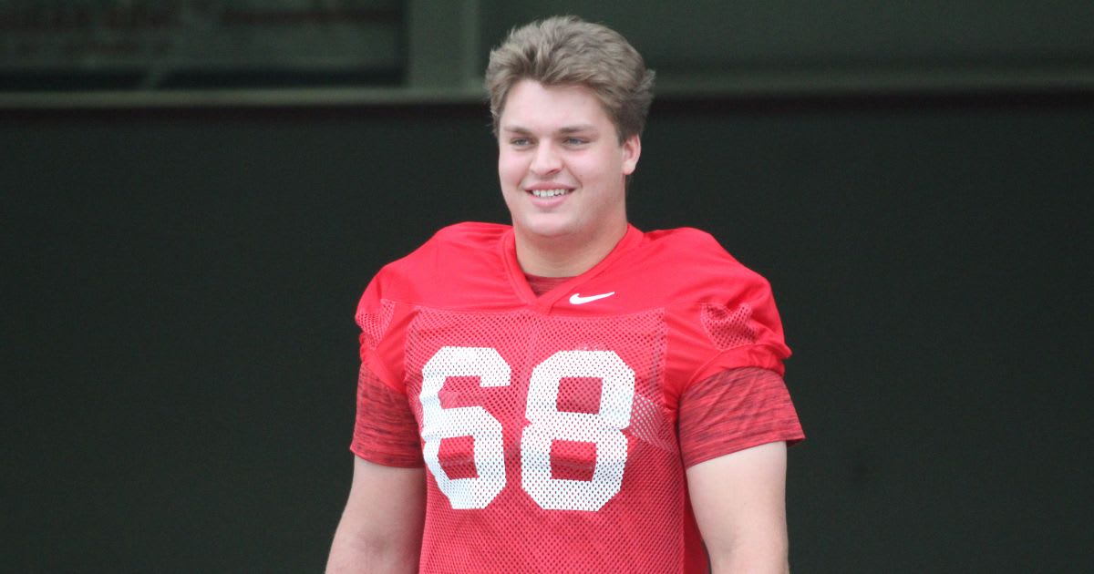 Buckeyes offensive lineman George Fitzpatrick will enter transfer portal