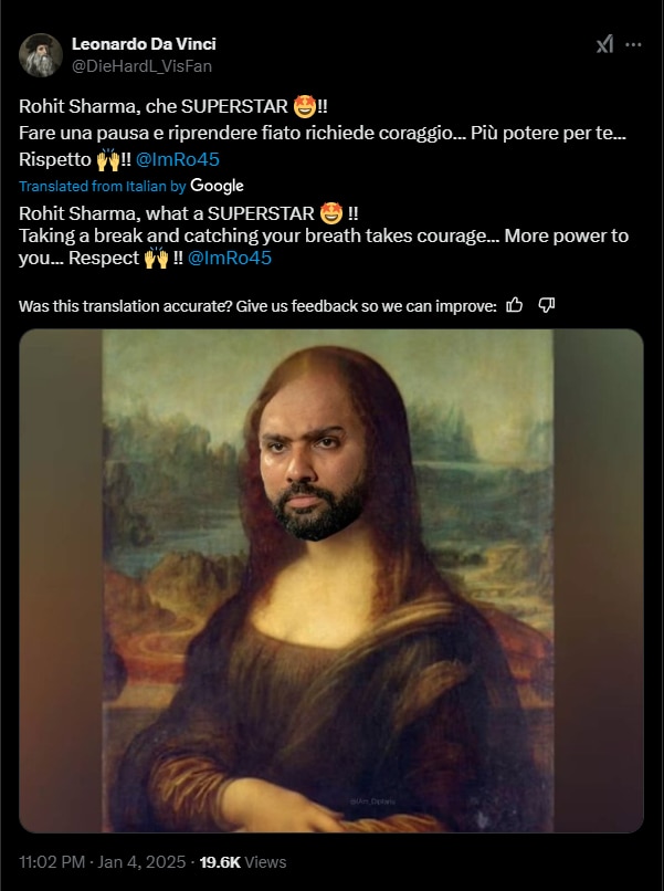 Rohit Sharma interview triggers meme fest: Einstein, Da Vinci parodies add to fun