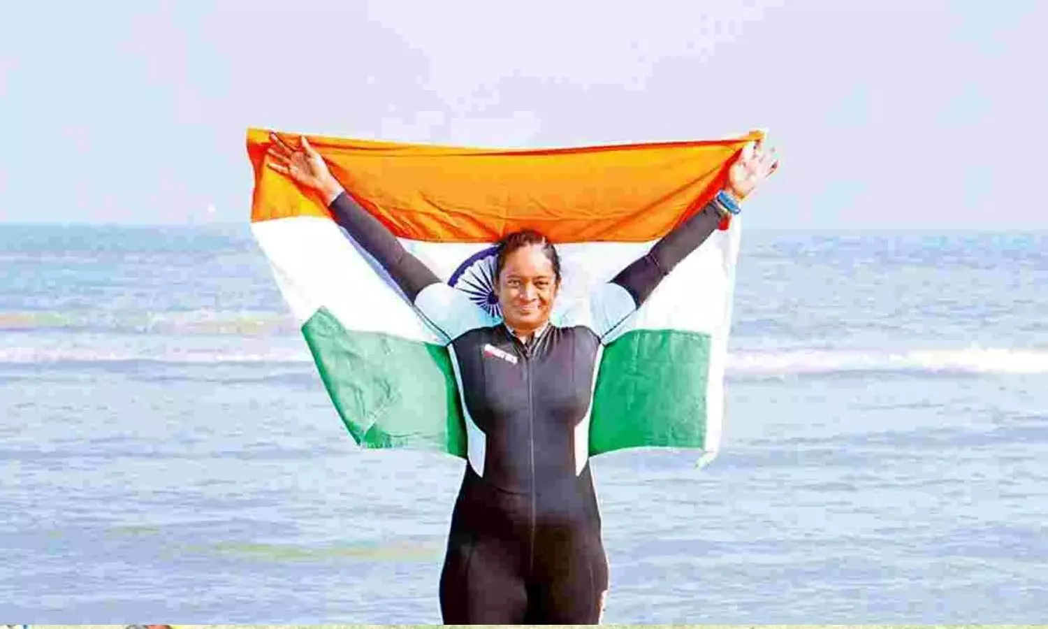At 52, Goli Shyamala defies age to swim 150km in the Bay of Bengal
