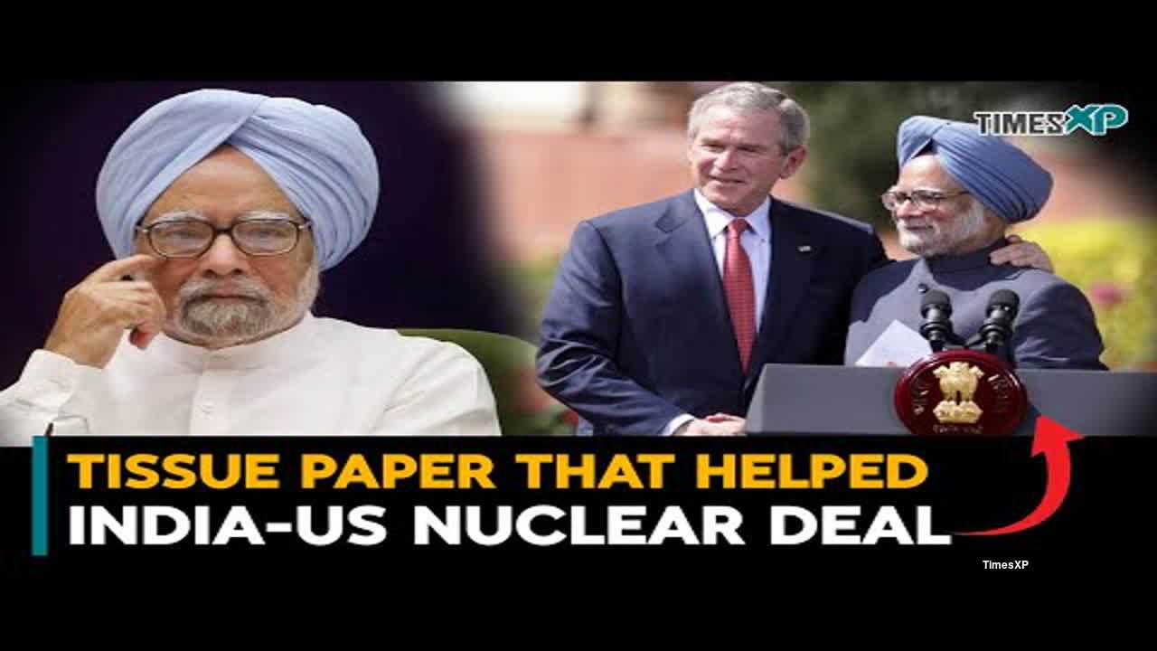 How a tissue paper helped in India-US nuclear deal