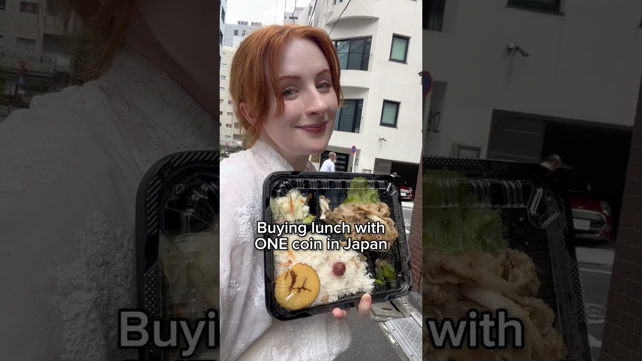 ONE COIN lunch in Japan 🪙