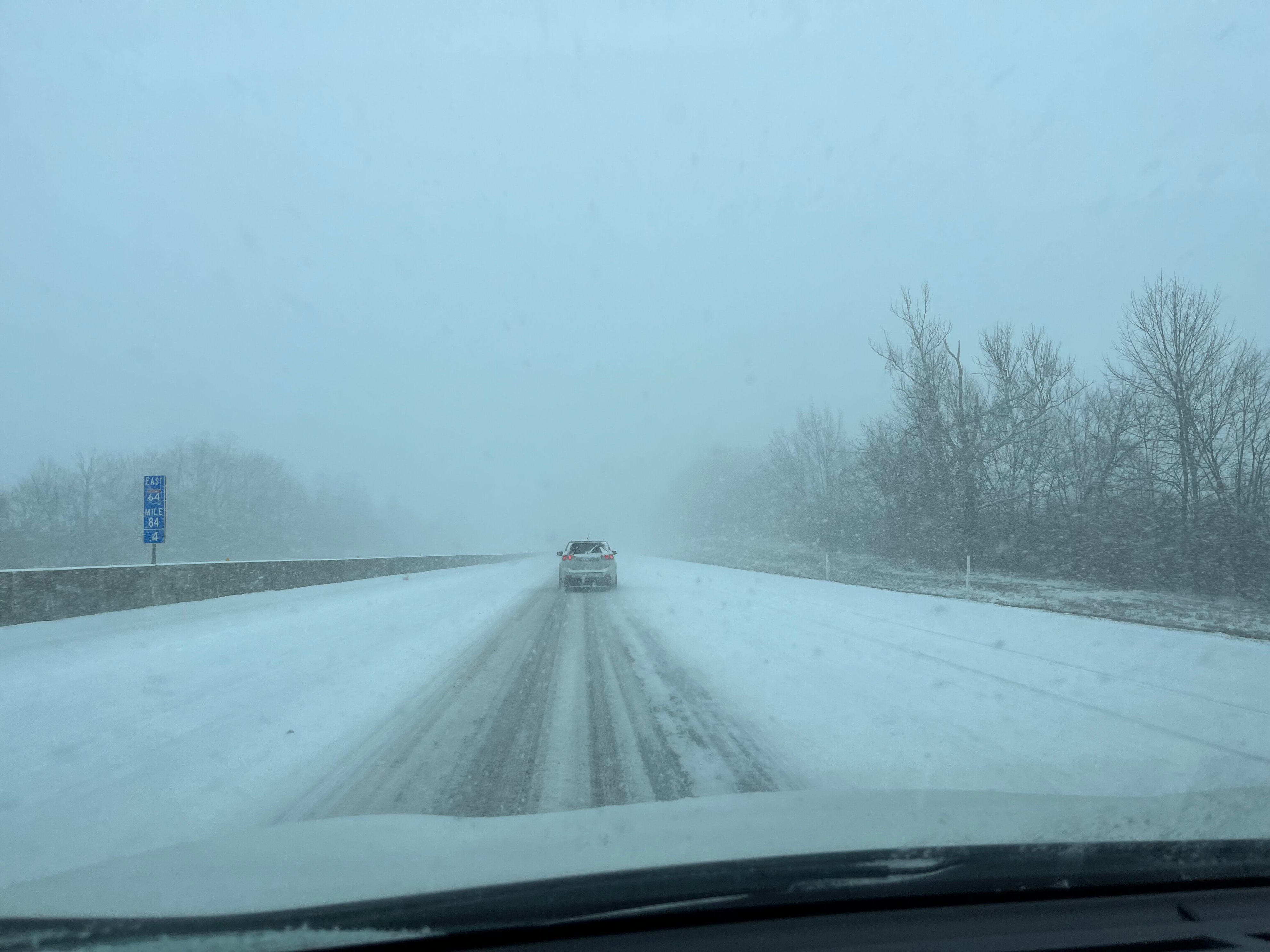 Winter storm causes problems on Ky. roads