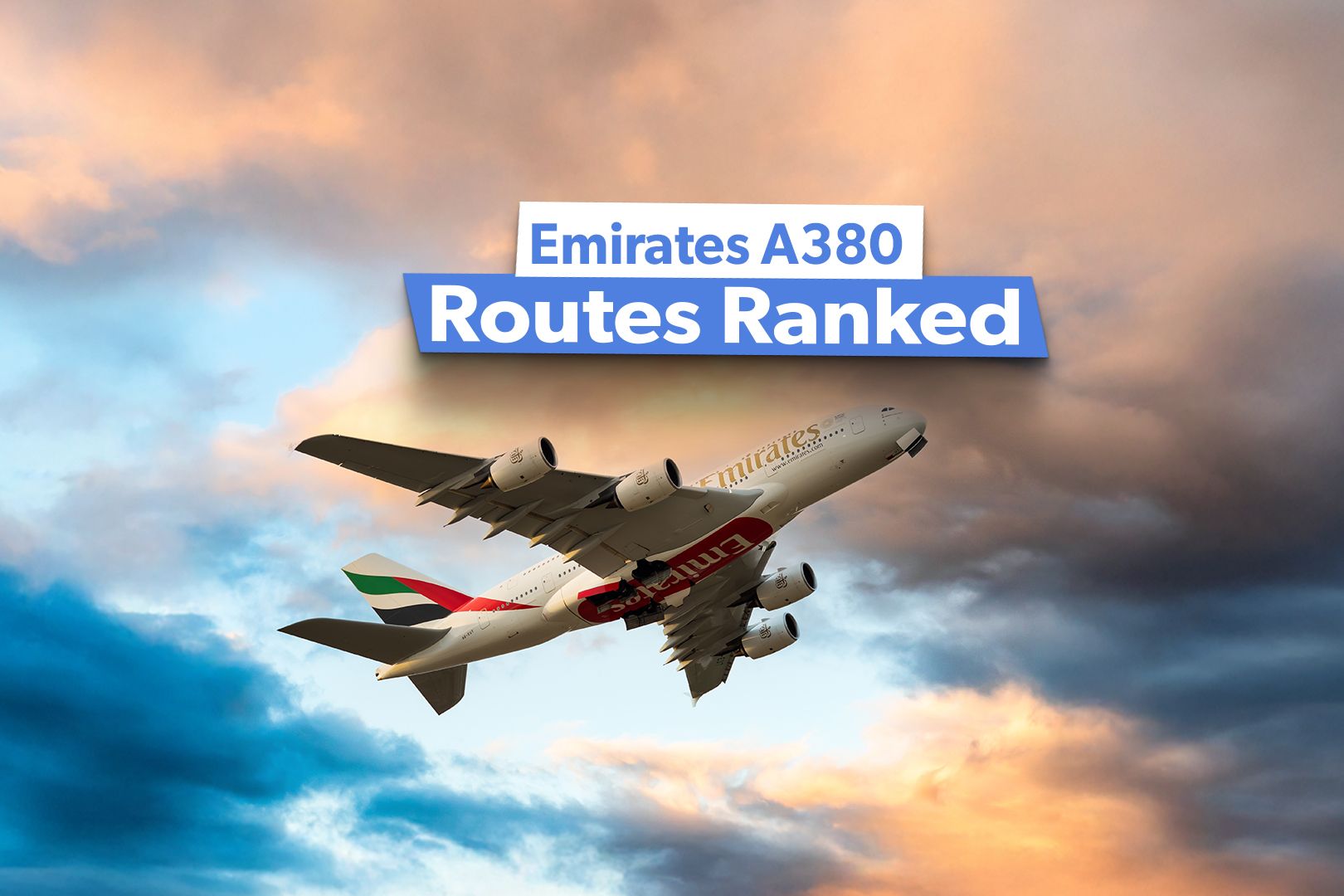 The Top 5 Emirates Airbus A380 Routes In January Ranked By Flight Frequency